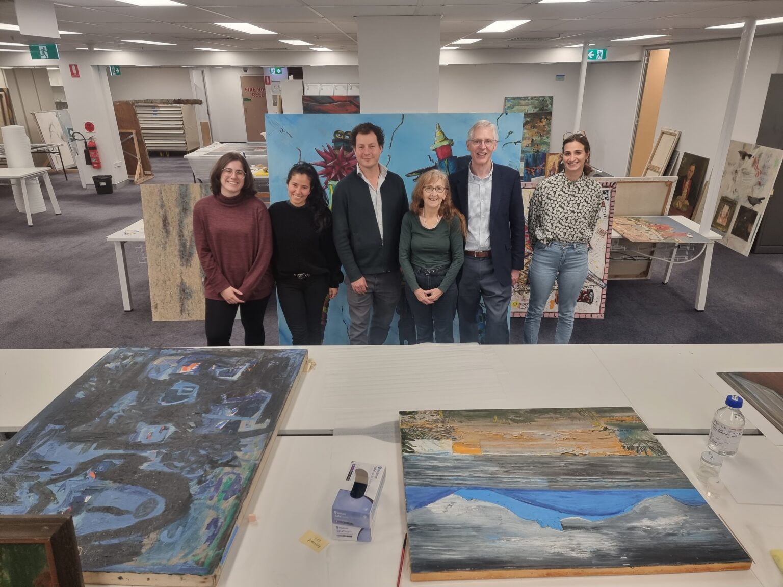 Saffin meets the team saving Lismore Regional Gallery’s collection ...
