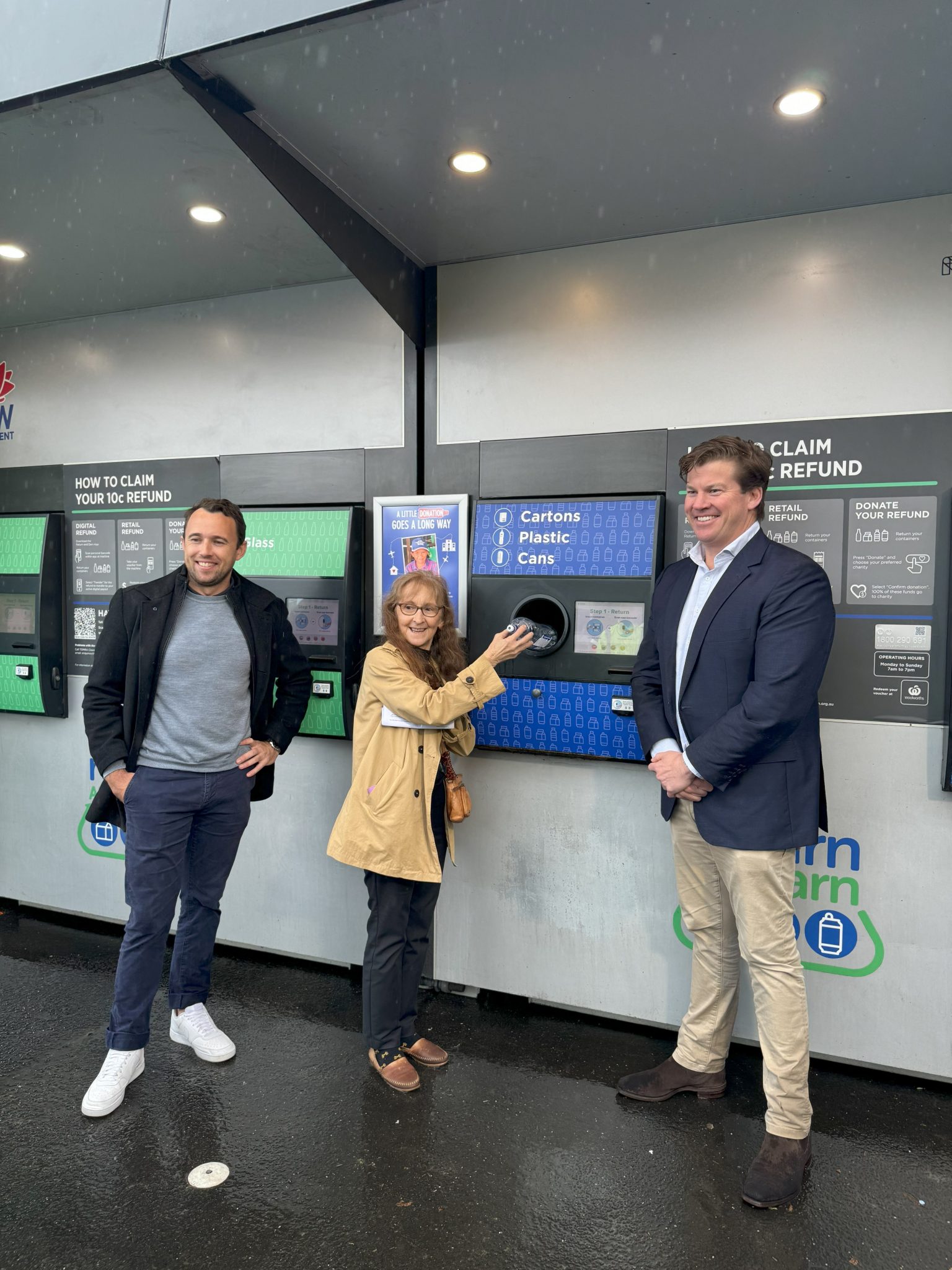 SCU celebrates opening of new Return and Earn machine | Janelle Saffin MP
