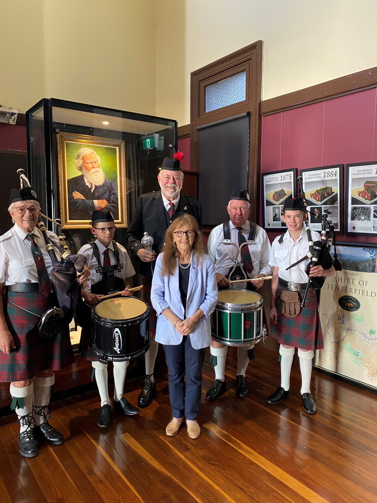 Saffin secures $22,260 for Tenterfield Highlanders Pipe Band | Janelle ...